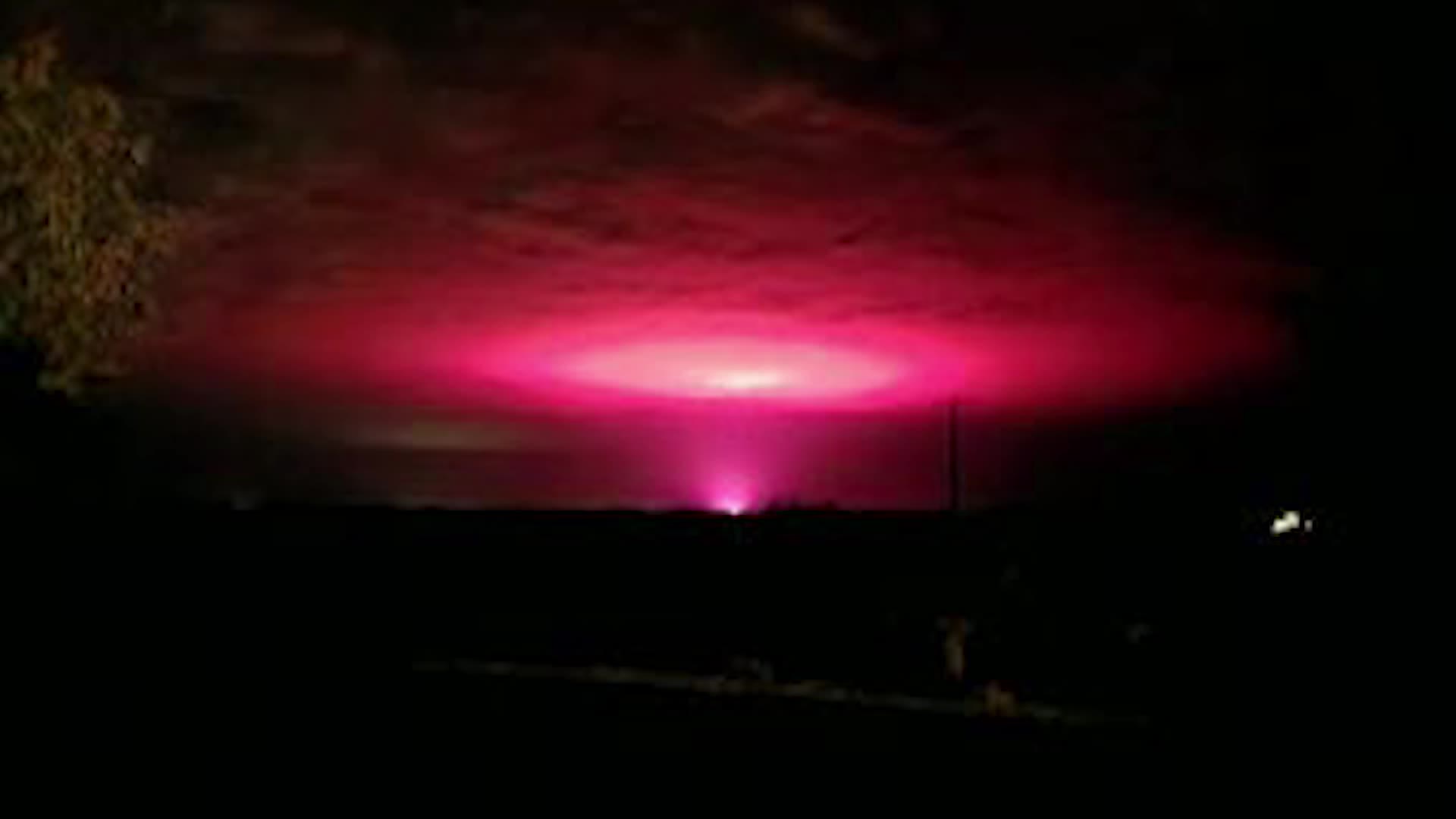 Mysterious Pink Glow In Australian Sky Explained