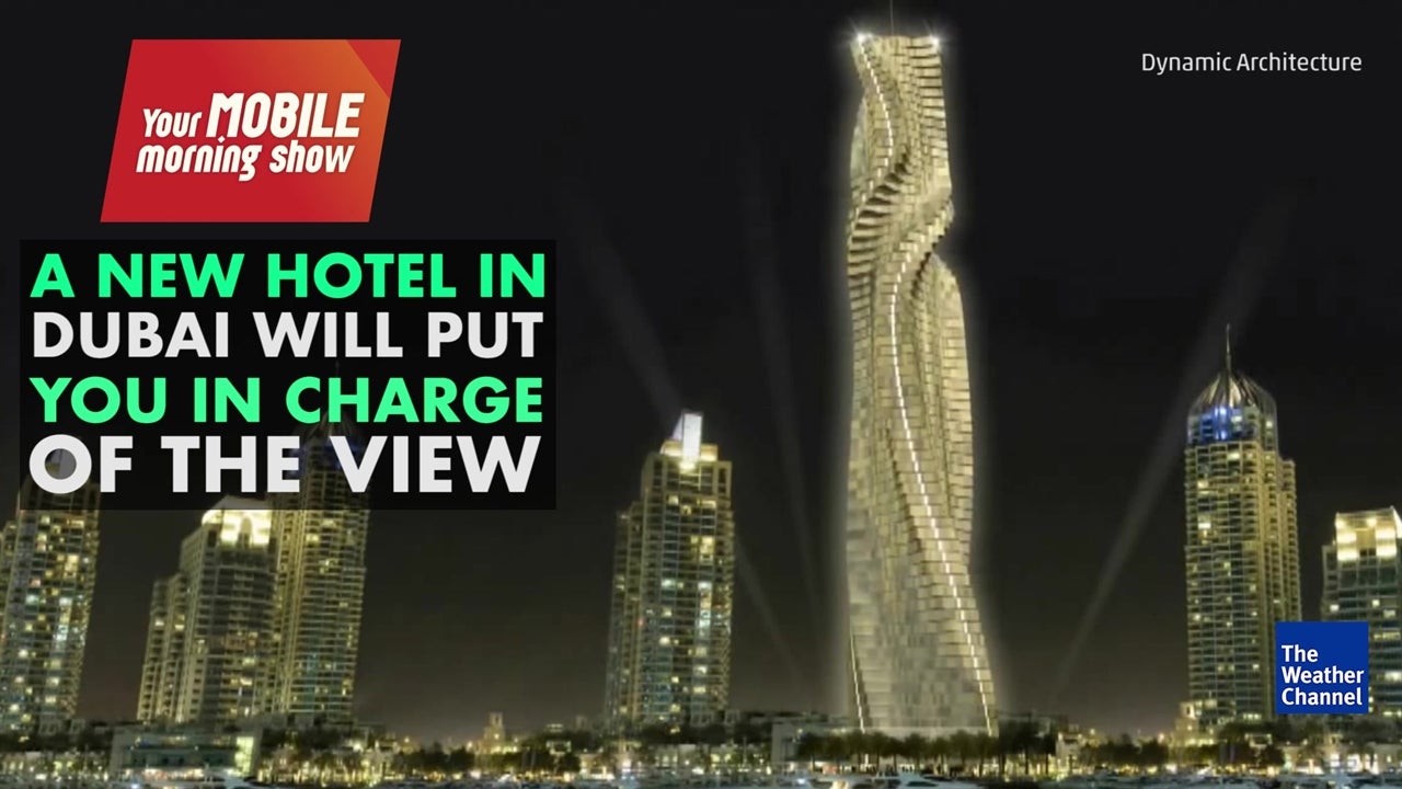 Dubai Rotating Apartment Gif