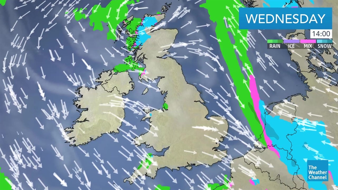 Latest UK Weather Forecast From January 30 The Weather Channel Latest UK Weather Forecast From January 30 The Weather Channel
