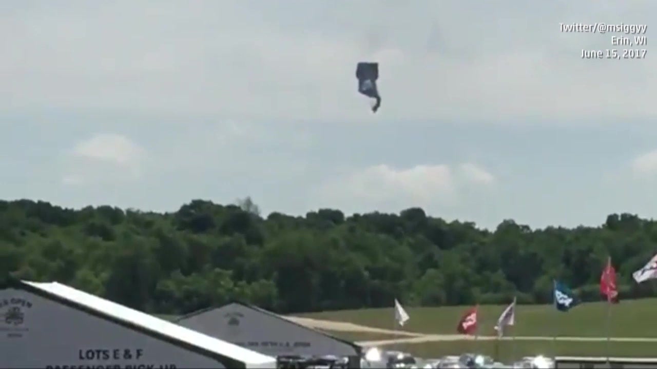 Blimp at US Open Crashes; Pilot Injured near Erin Hills Golf Club | The ...