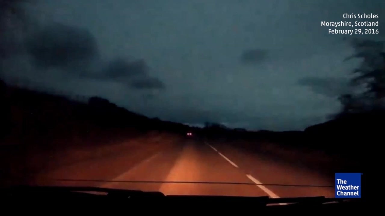 Meteor Caught on Camera in Scotland Creates Spectacular Flash, Loud ...