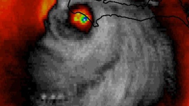 Hur Skull Face Hurricane Ian Breaks Storm Surge Record In Florida As