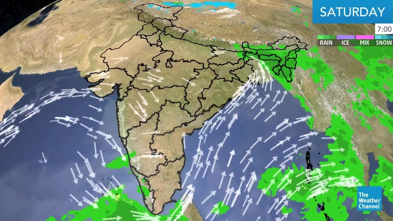 Intense Heat Across Sixteen States; Heavy Rainfall in Northeast India ...
