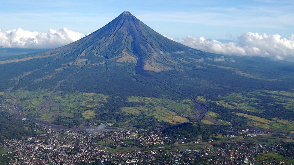 Volcano Mount Mayon Inside