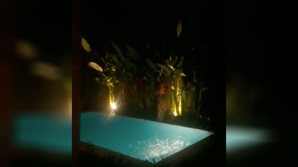 Lightning Strikes People Pool