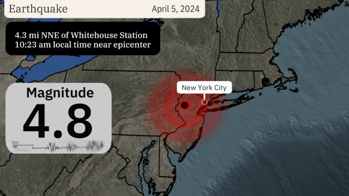Earthquake, Aftershock Rattle New York, New Jersey | Weather.com