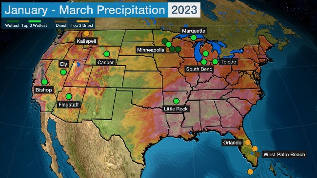 Record-Warm Start To 2023 From NYC To Florida | Weather.com