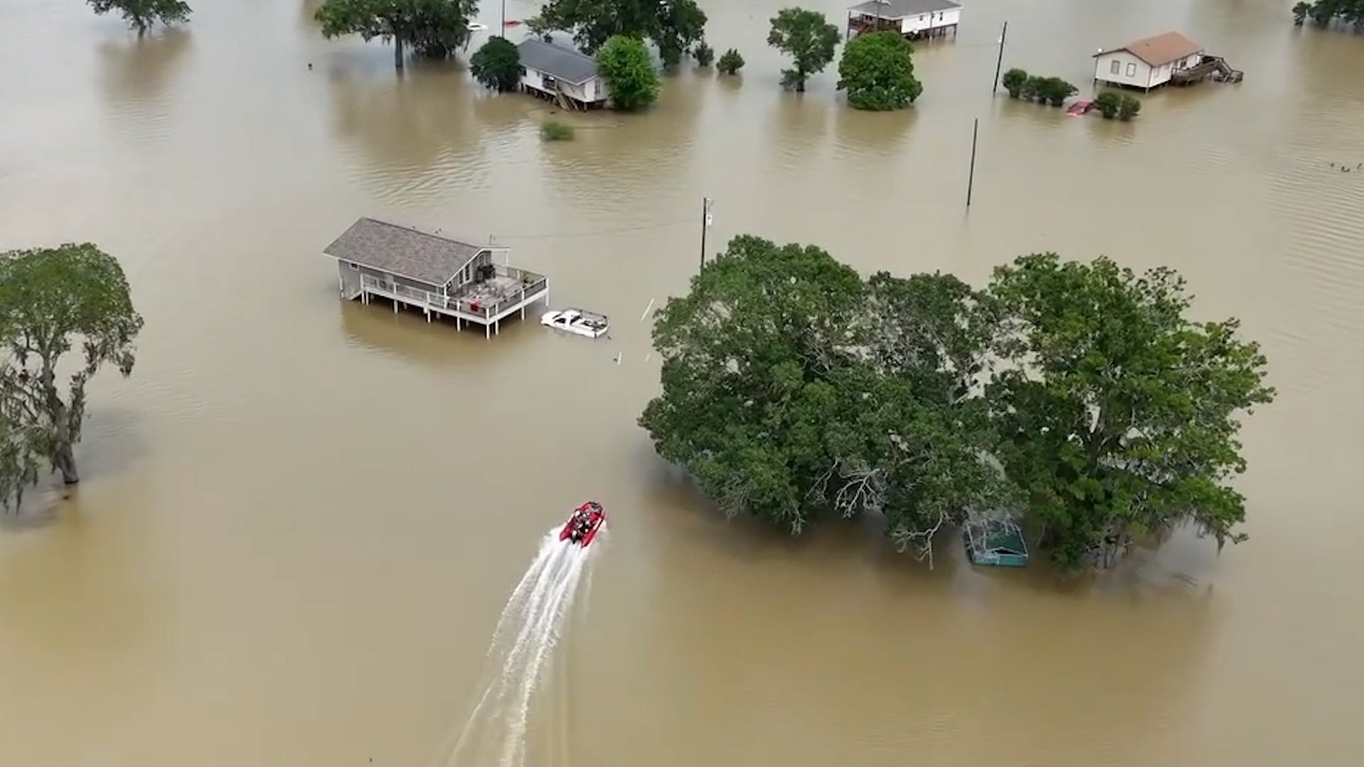 Flooding In Sweeny Texas