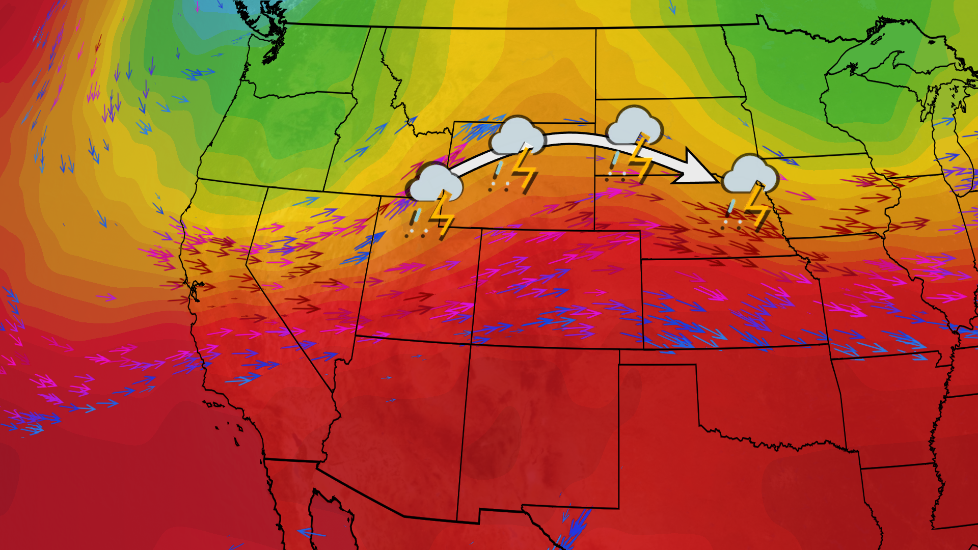 Stormy Pattern, Heavy Rain Ahead For Central US - Videos from The ...