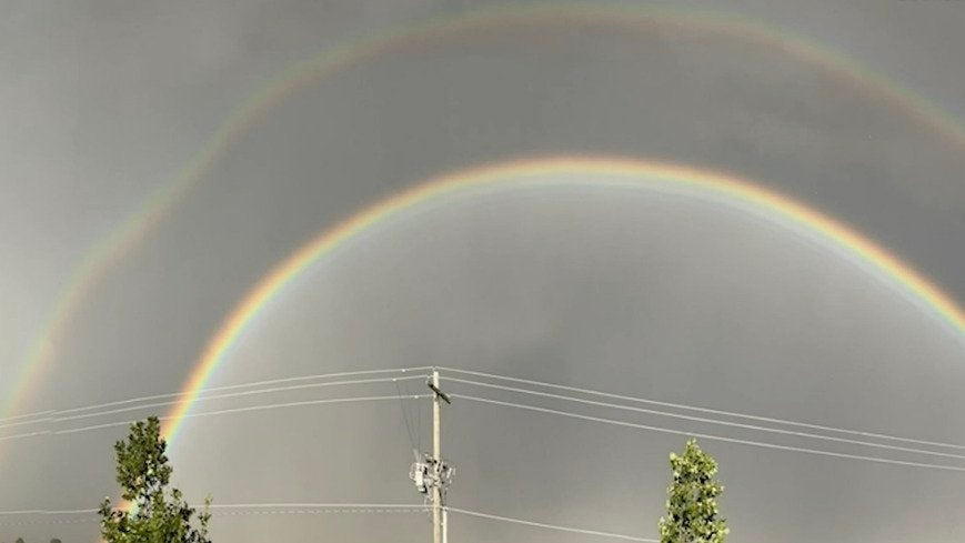 Pictures Of Real Double Rainbows