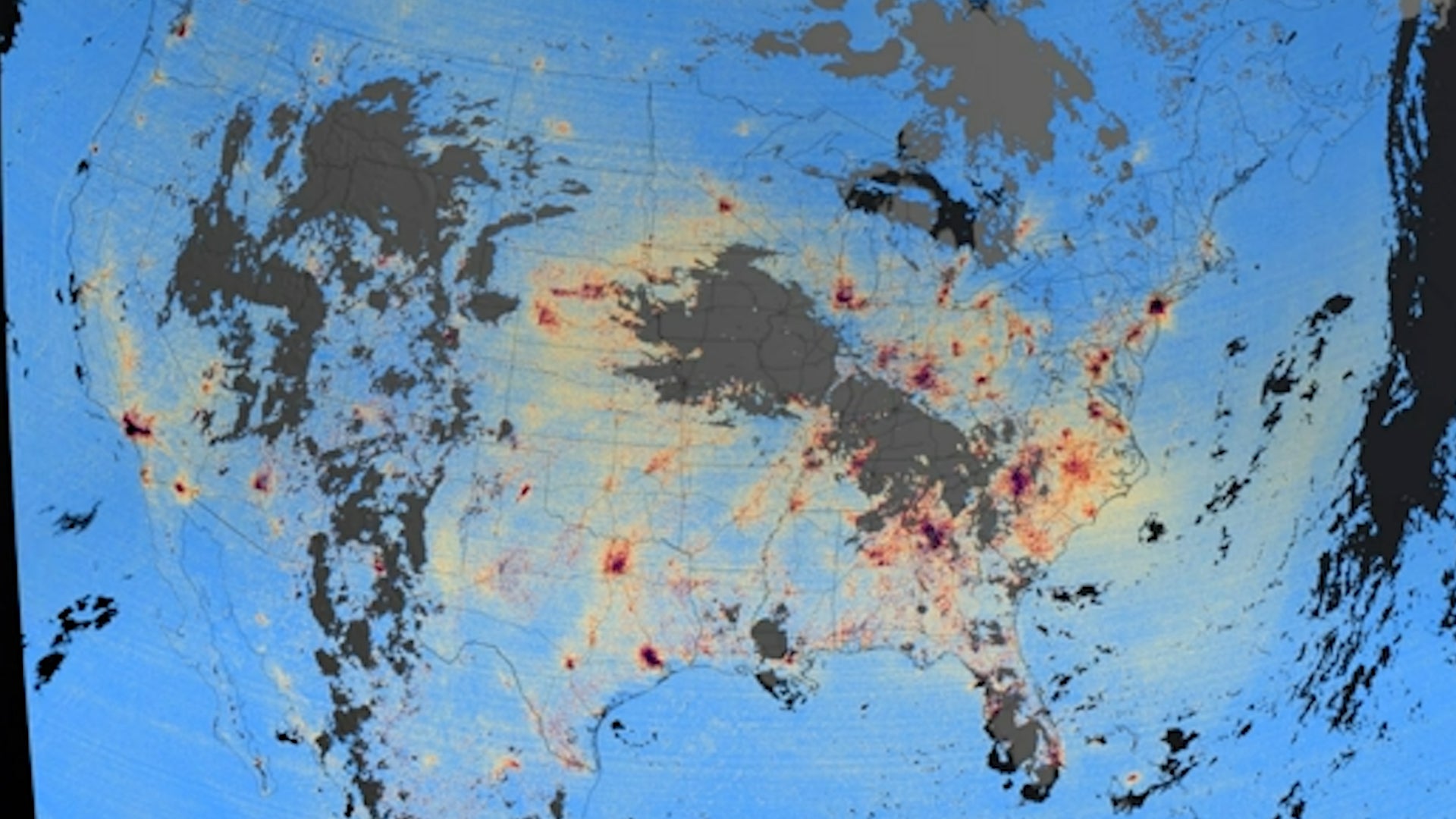 Nasa Air Pollution Map Page 2 Pics About Space 15 Before And After