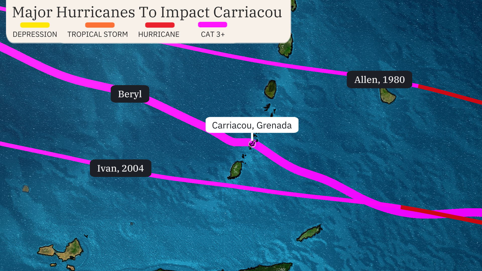 Carriacou’s Reefs Are Battered But Not Broken After Hurricane Beryl ...