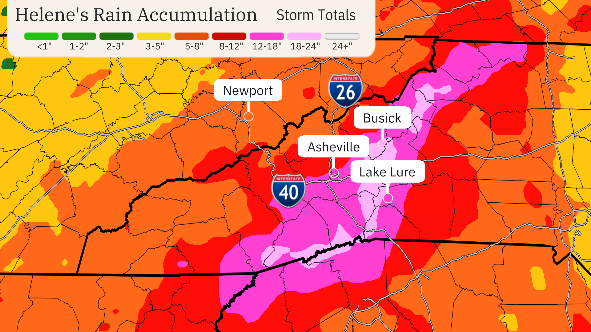 Climate Change Caused 50% More Rainfall From Helene | Weather.com