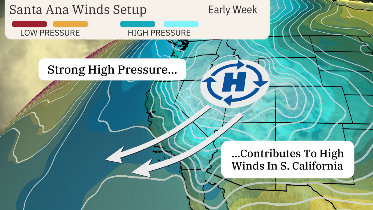 Santa Ana Wind, Wildfire Danger For Southern CA | Weather.com