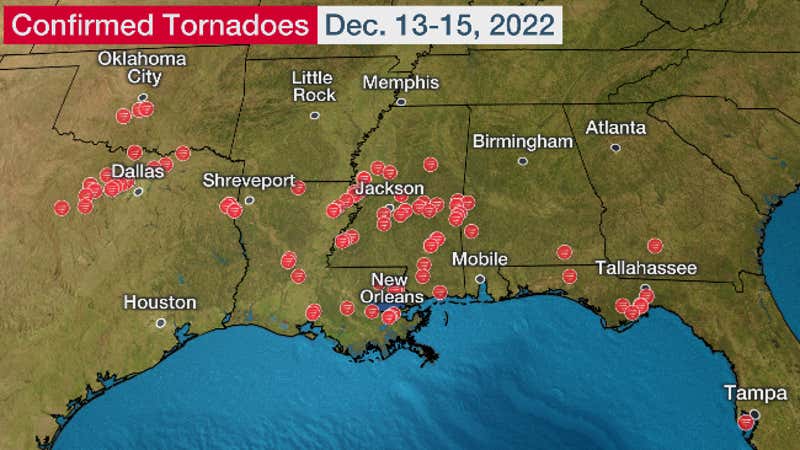 Severe Outbreak Spawned Dozens Of Tornadoes In South | Weather.com Severe Outbreak Spawned Dozens Of Tornadoes In South | Weather.com