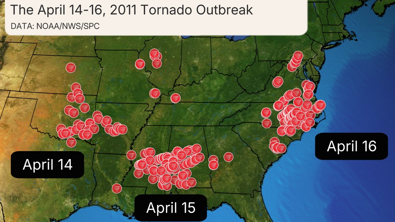 On This Date: Carolinas Tornado Outbreak Of 2011 | Weather.com