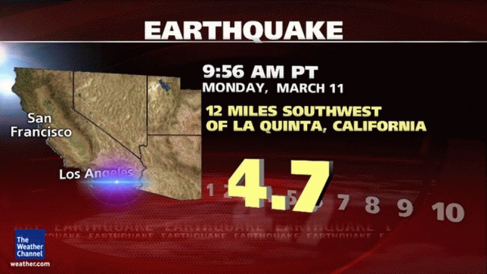 4.7 Earthquake Shakes Southern California | The Weather Channel