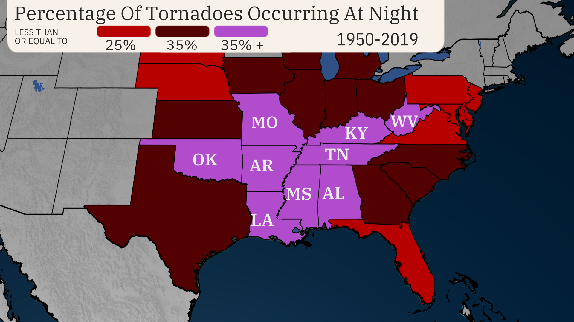 Nighttime Tornadoes Are More Likely To Be Deadly | Weather.com