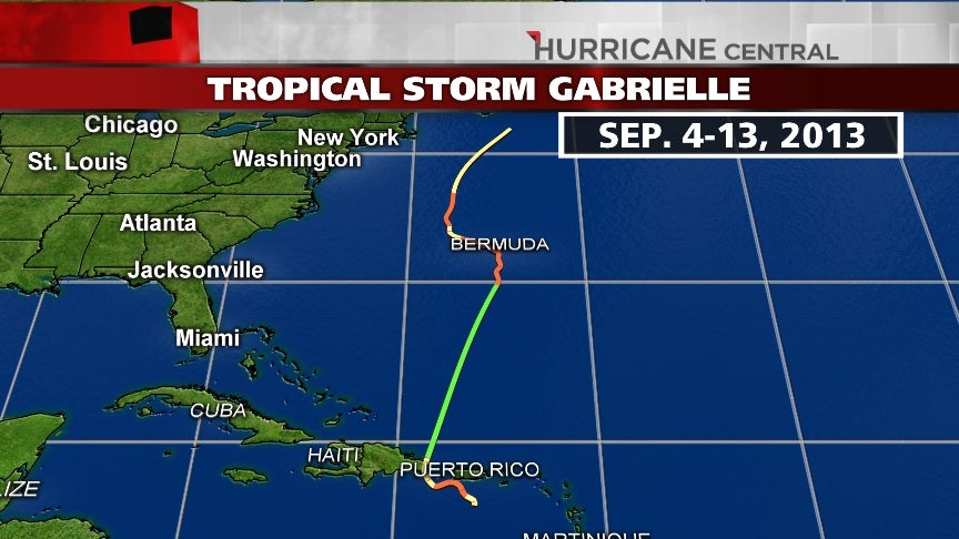 Tropical Storm Gabrielle Recap | The Weather Channel