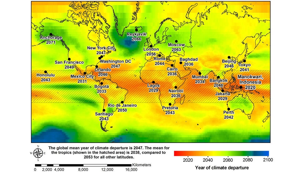 By 2047, Coldest Years May Be Warmer Than Hottest in Past | Weather.com