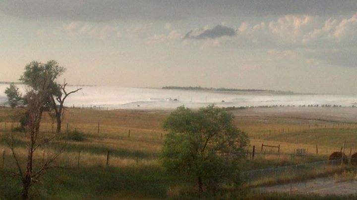 Eight Inches of Hail Creates a Wintry August Scene in Nebraska | The ...