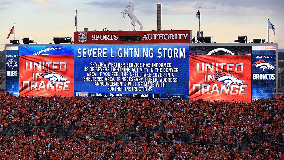 NFL Weather: Lightning Delays Possible This Weekend | The Weather Channel