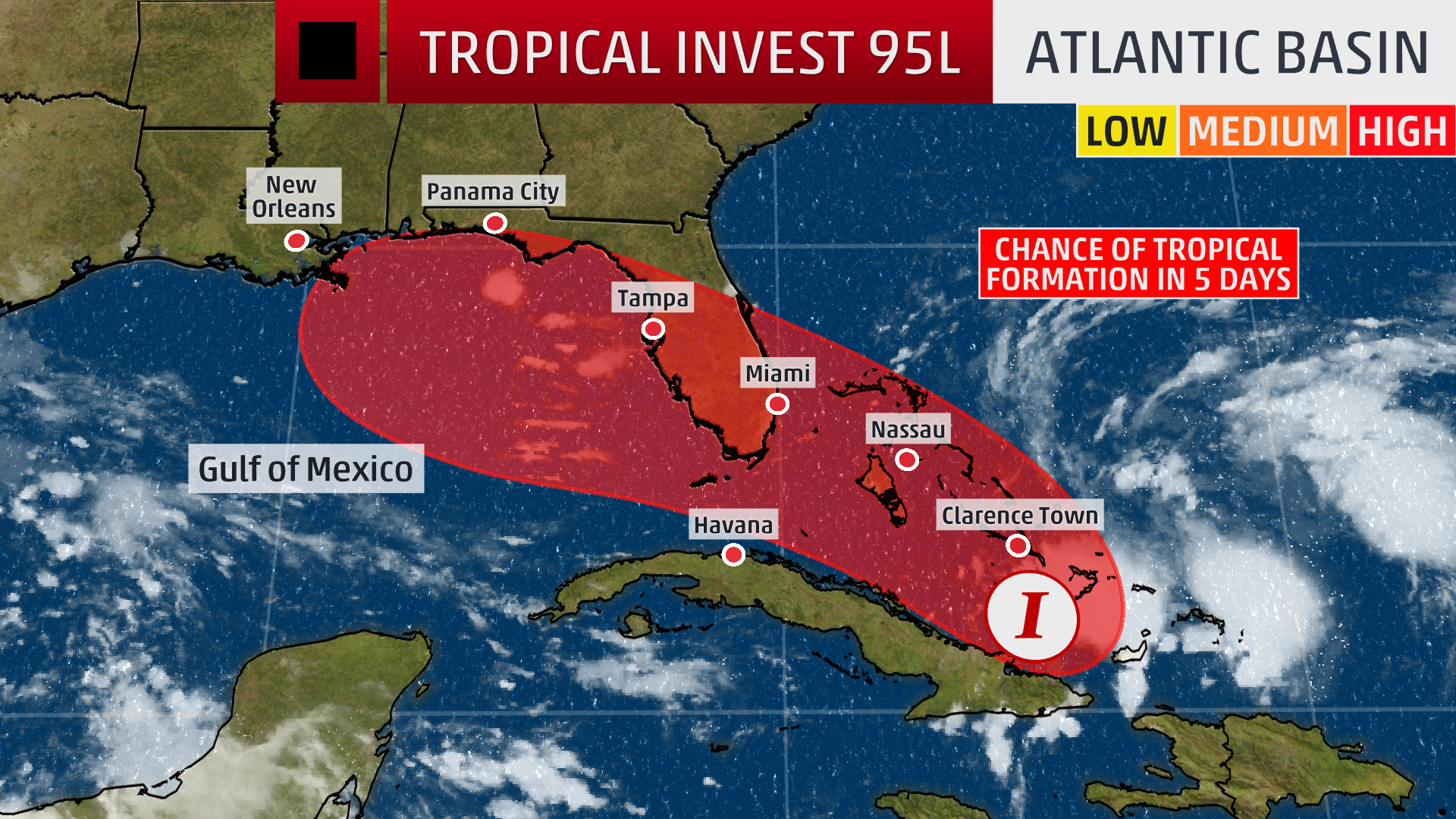 Invest 95L Near the Bahamas May Develop Into a Tropical Storm This ...