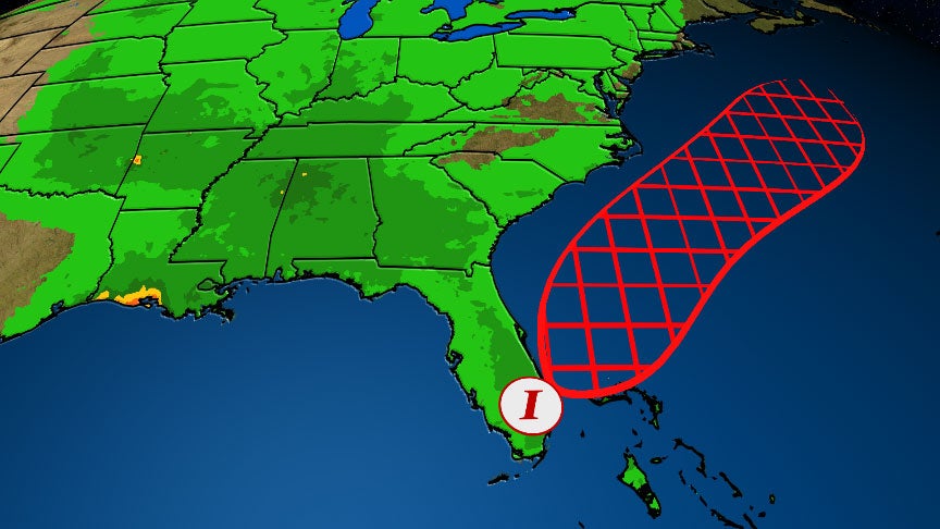Tropical Disturbance Over Florida, Invest 98L, Likely to Develop Off ...