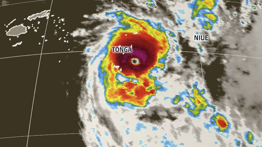 Tropical Cyclone Ian Lashes Tonga, Destroys Homes, Kills at Least 1 ...