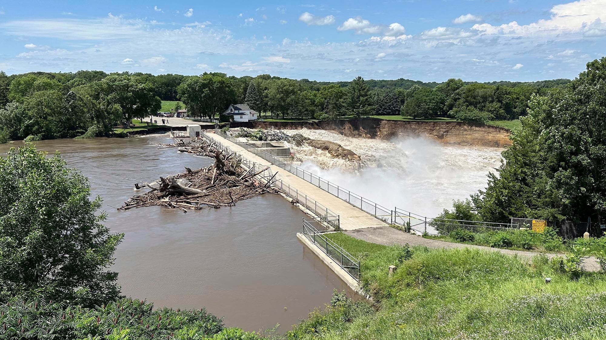 Rapidan Dam In Minnesota Experiences Partial Failure | Weather.com