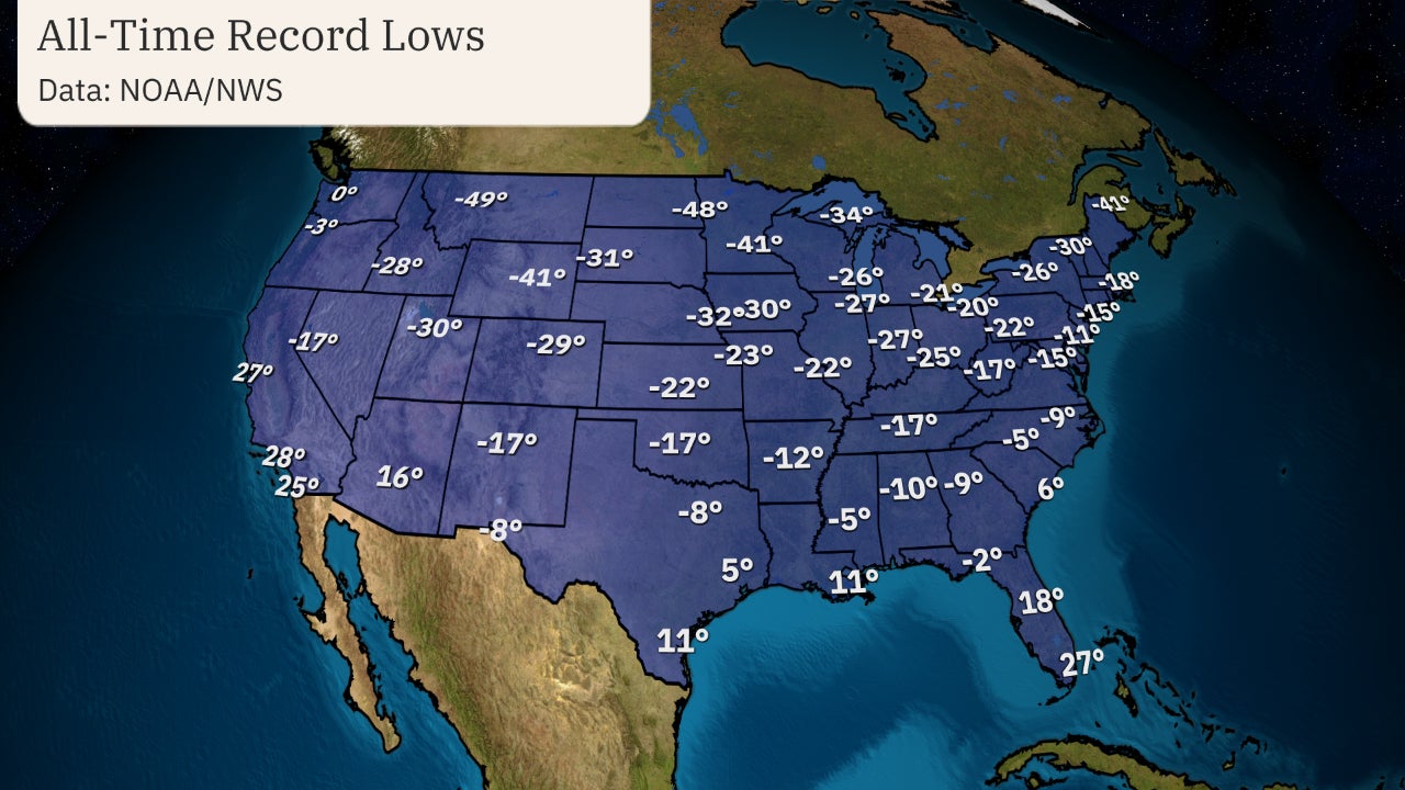 The Coldest Time Of The Year In Much Of US Is Typically Late January ...