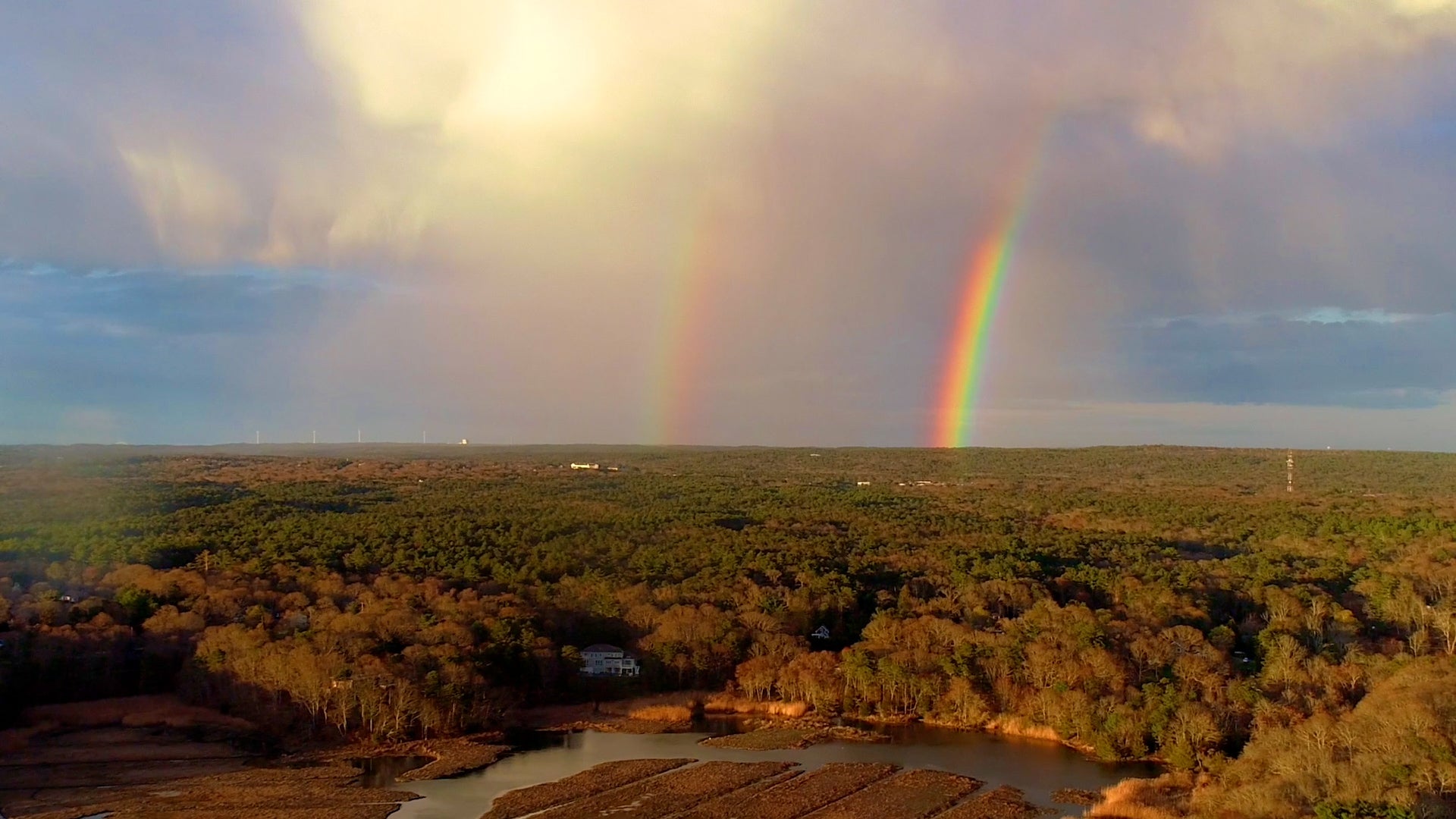 One Forward Rainbow, One Backward - Videos from The Weather Channel