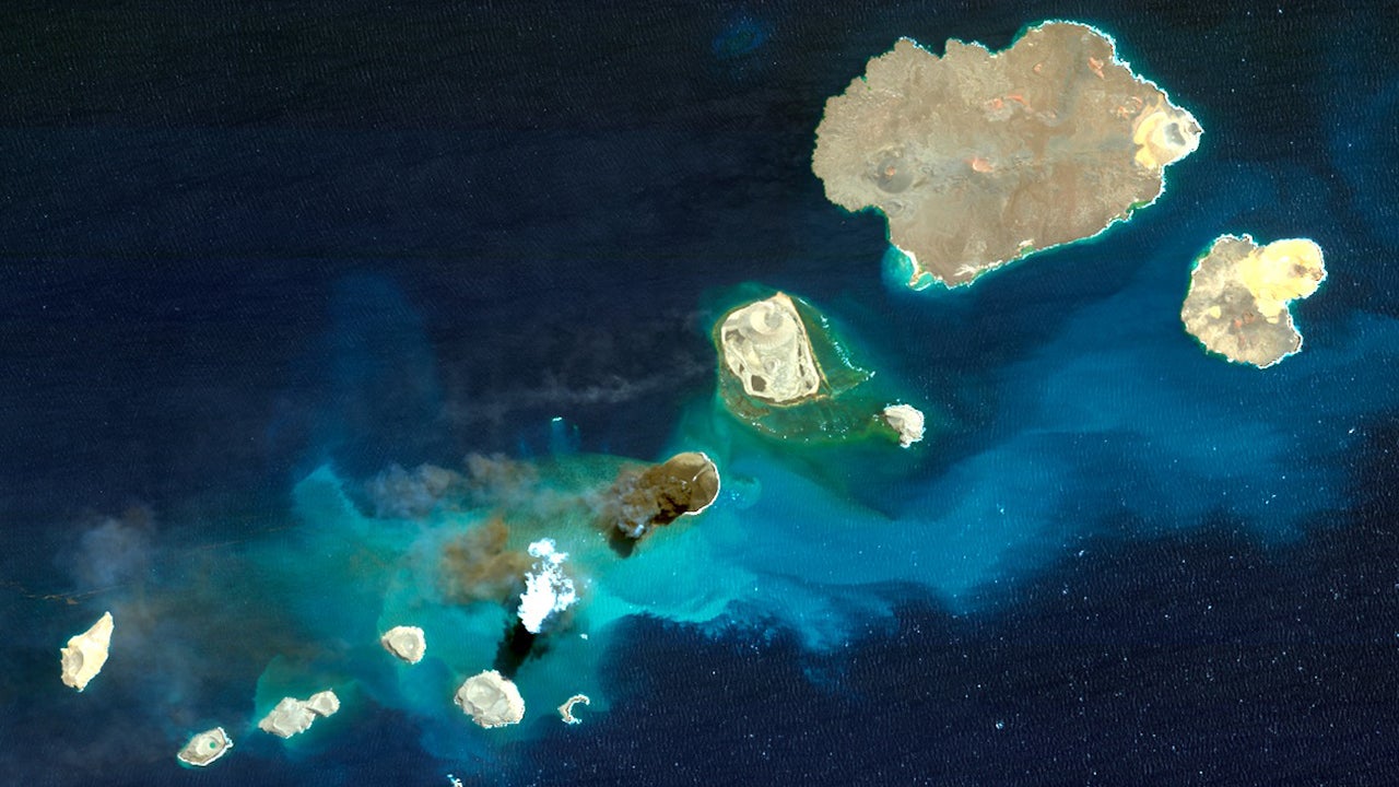Volcanic Eruptions Spur Formation of Two New Islands in Red Sea | The ...