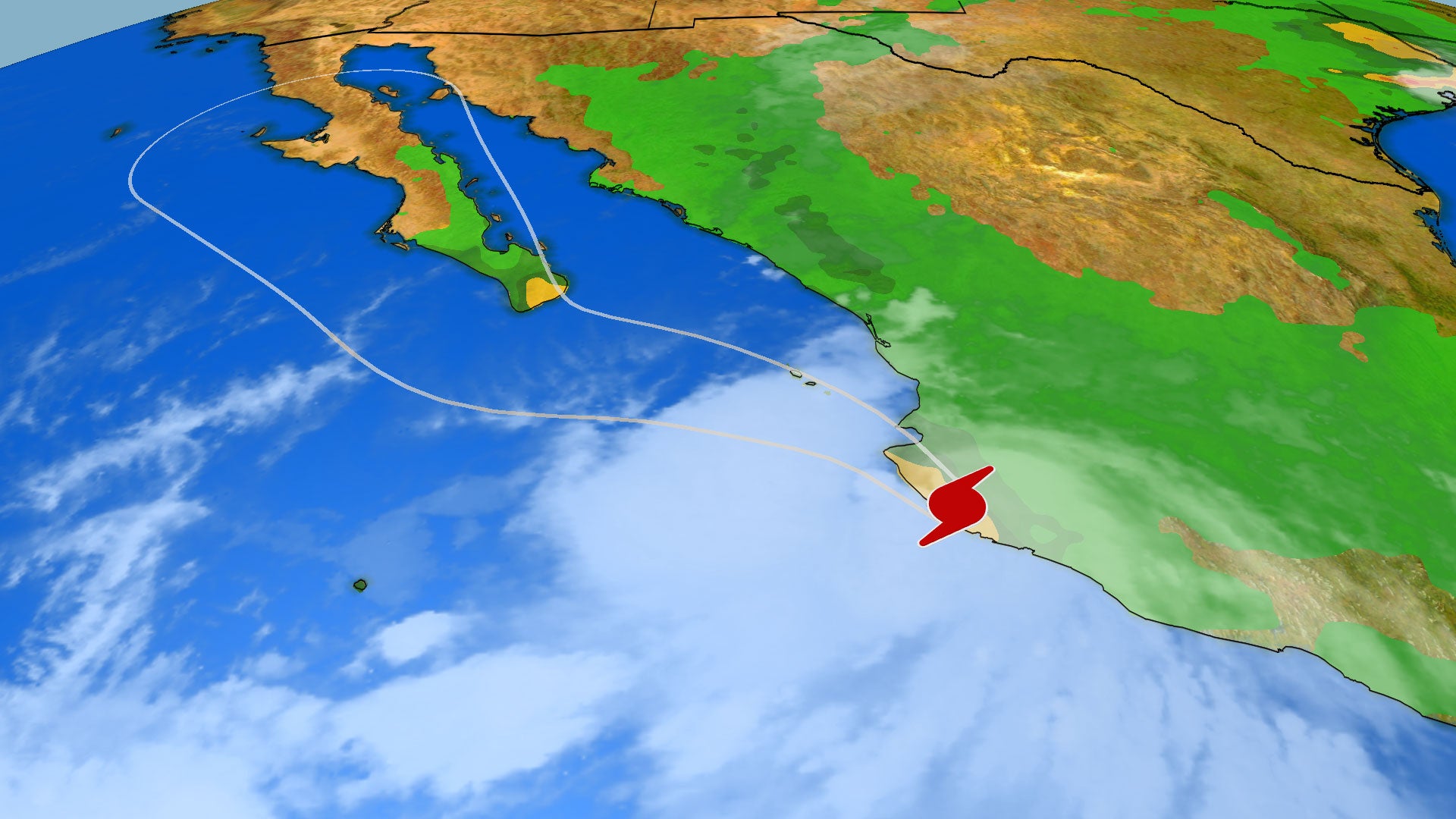 Hurricane Lorena Poses Flash Flood Threat to Southwestern Mexico Coast ...