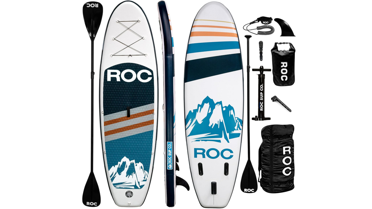 The Roc Inflatable Paddle Board Is 69% Off | Weather.com