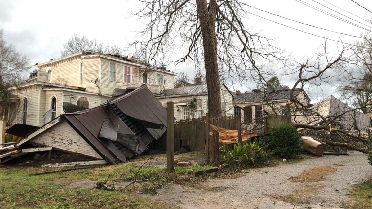 At Least Six Dead In Alabama Tornado, Storms Carve Path Of Destruction ...