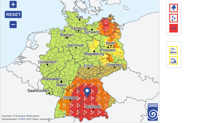 Dauerregen und starke Gewitter: Hier drohen jetzt Unwetter | Weather.com