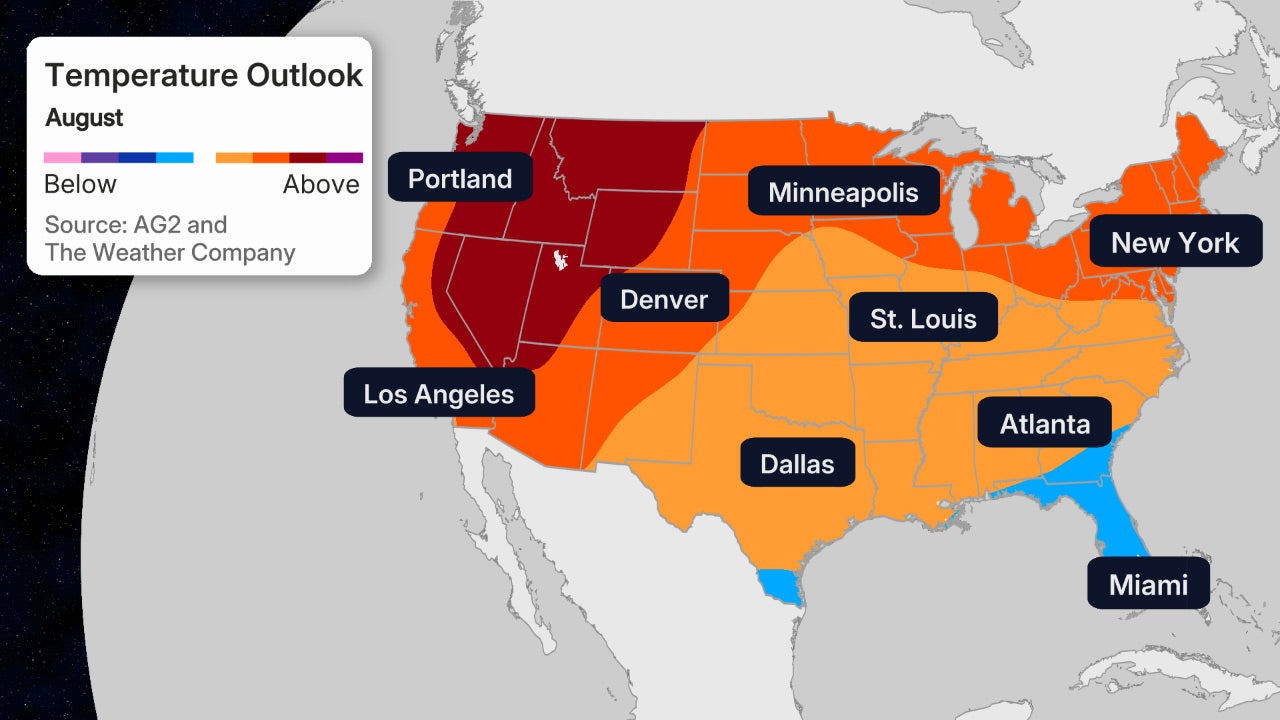Summer Temperature Forecast: Hotter-Than-Average Conditions For Much Of ...