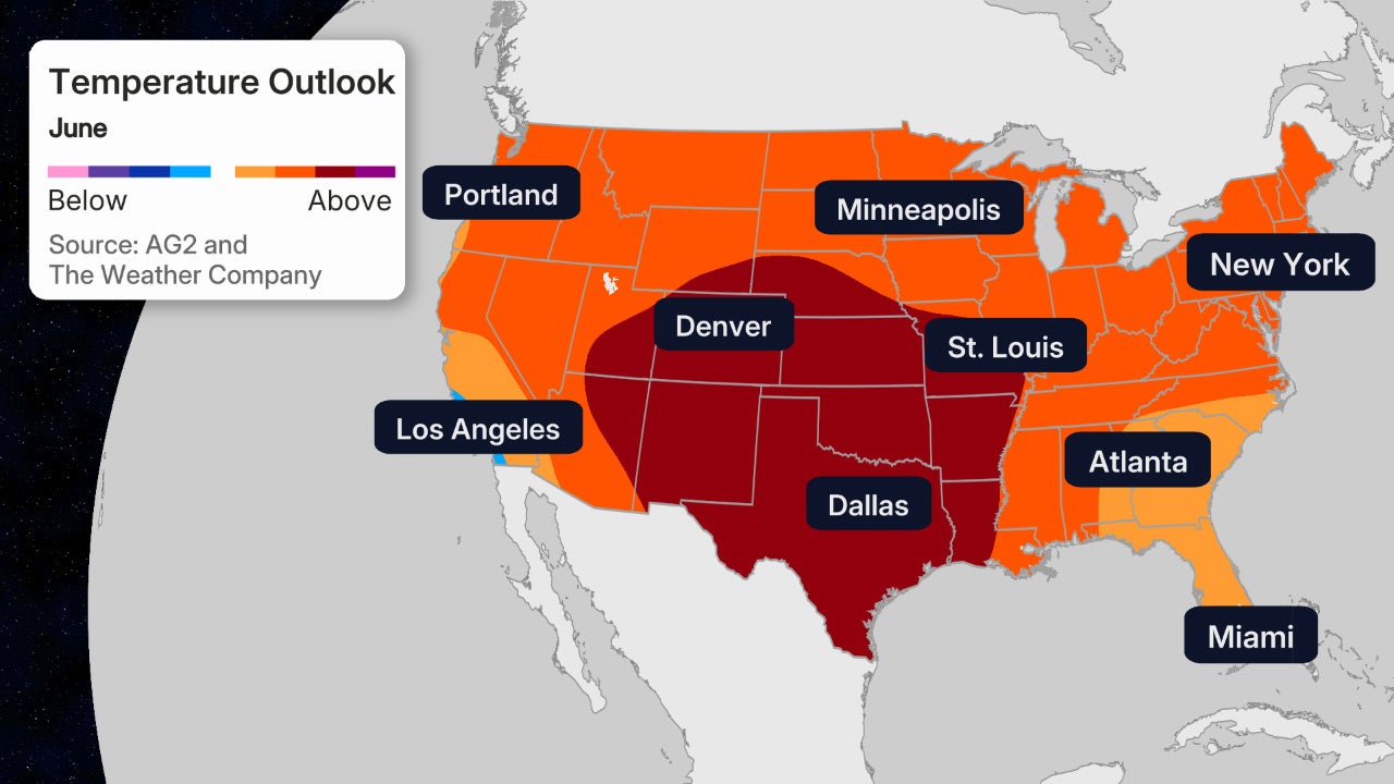 Summer Temperature Forecast: Hotter-Than-Average Conditions For Much Of ...