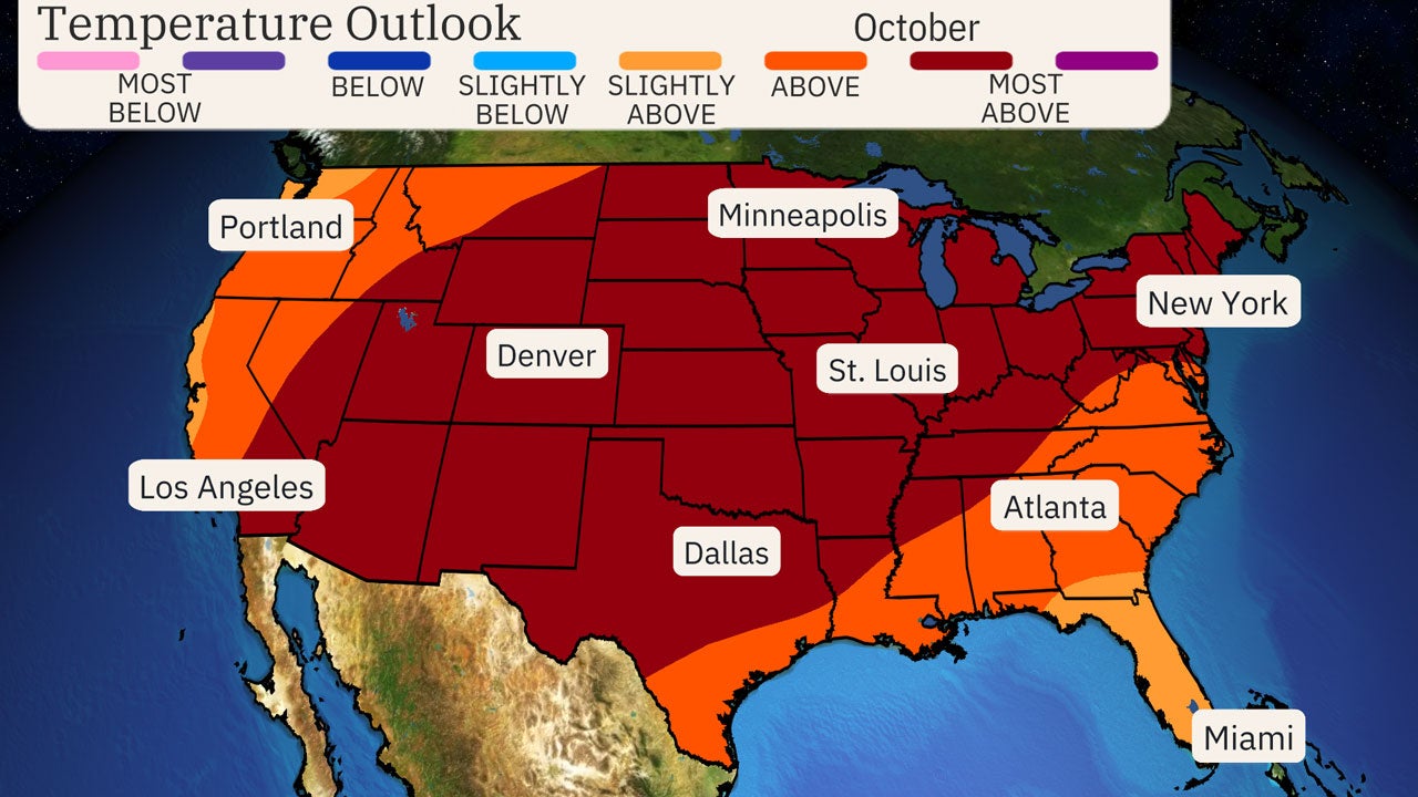 Fall Outlook: Warmth Dominates Through October | Weather.com