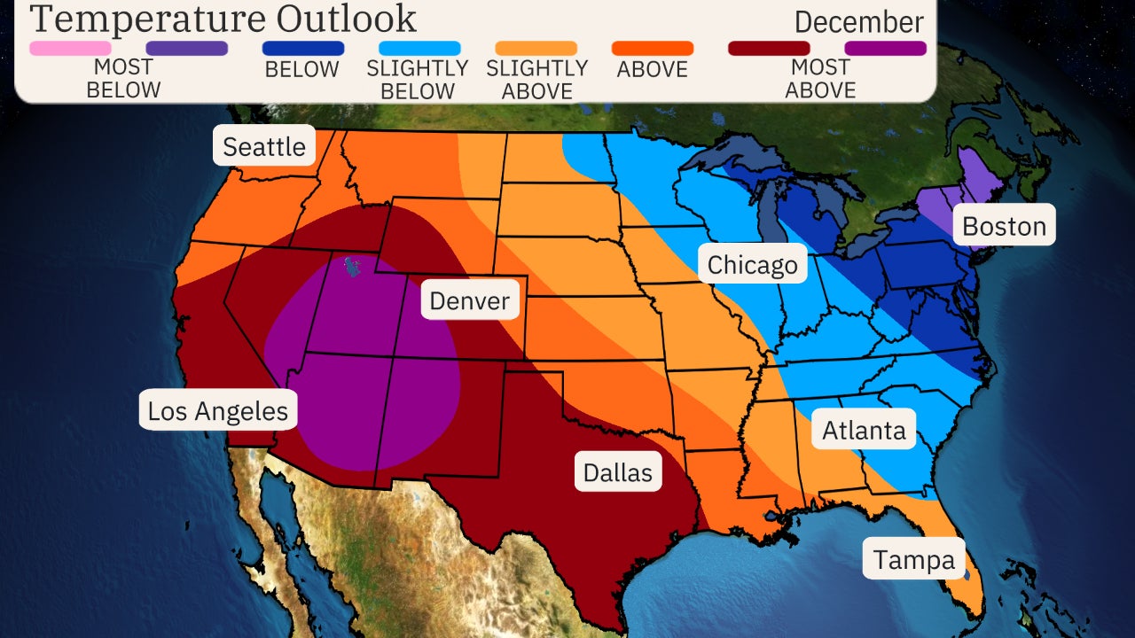 December Temperature Forecast: Colder In The East | Weather.com