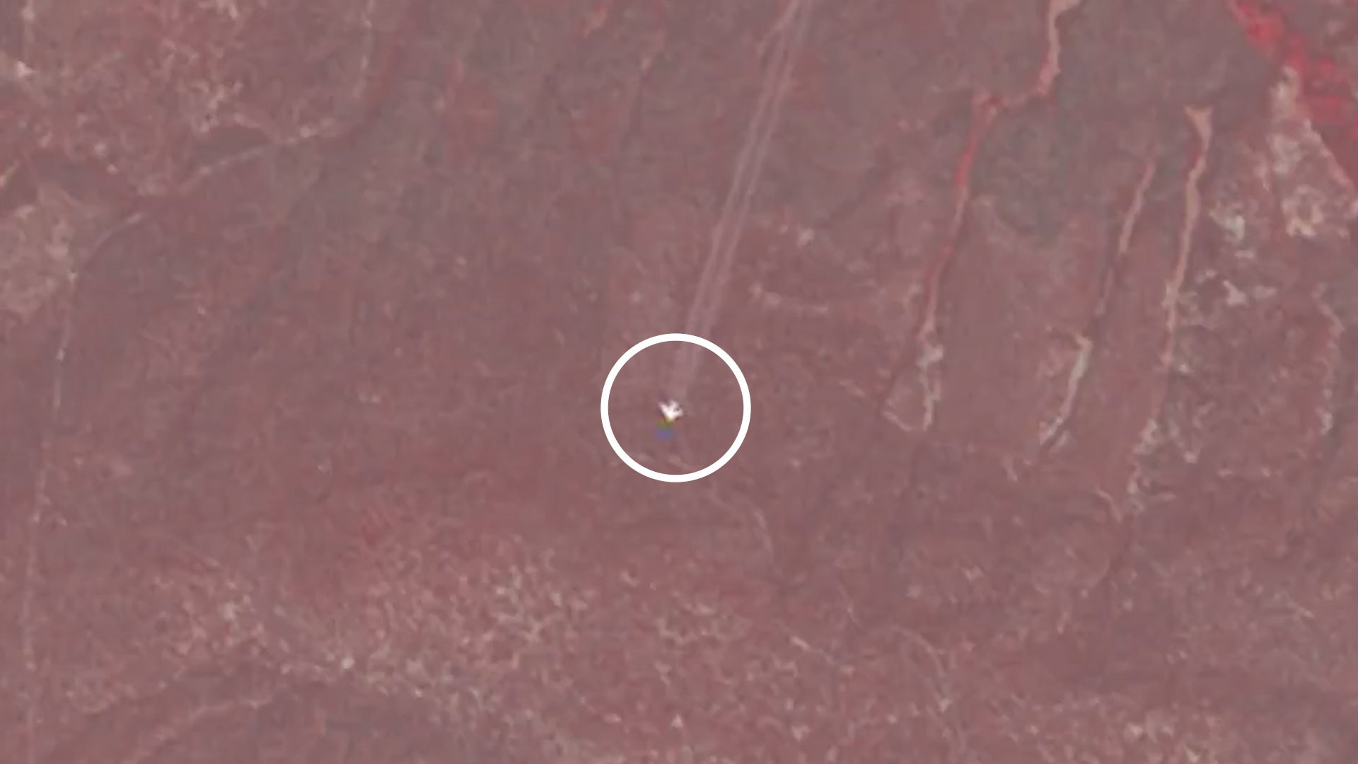 Plane Caught on Satellite Looks Frozen in Time - Videos from The ...