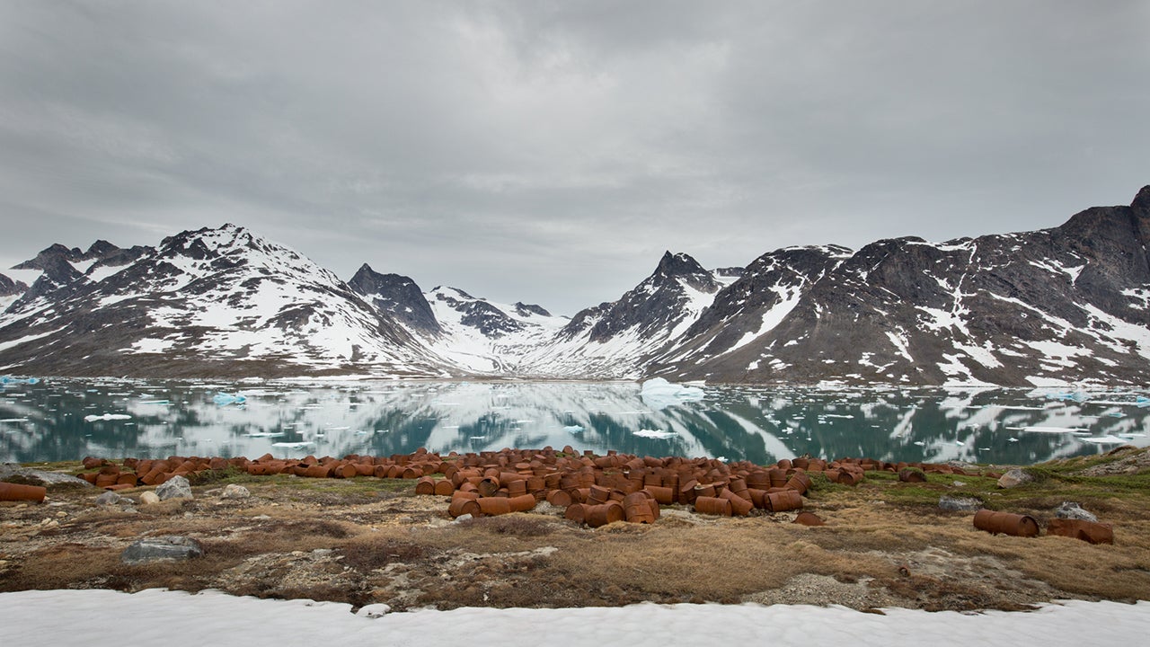 Photographer Uncovers Stunning Pollution in Greenland from Abandoned ...