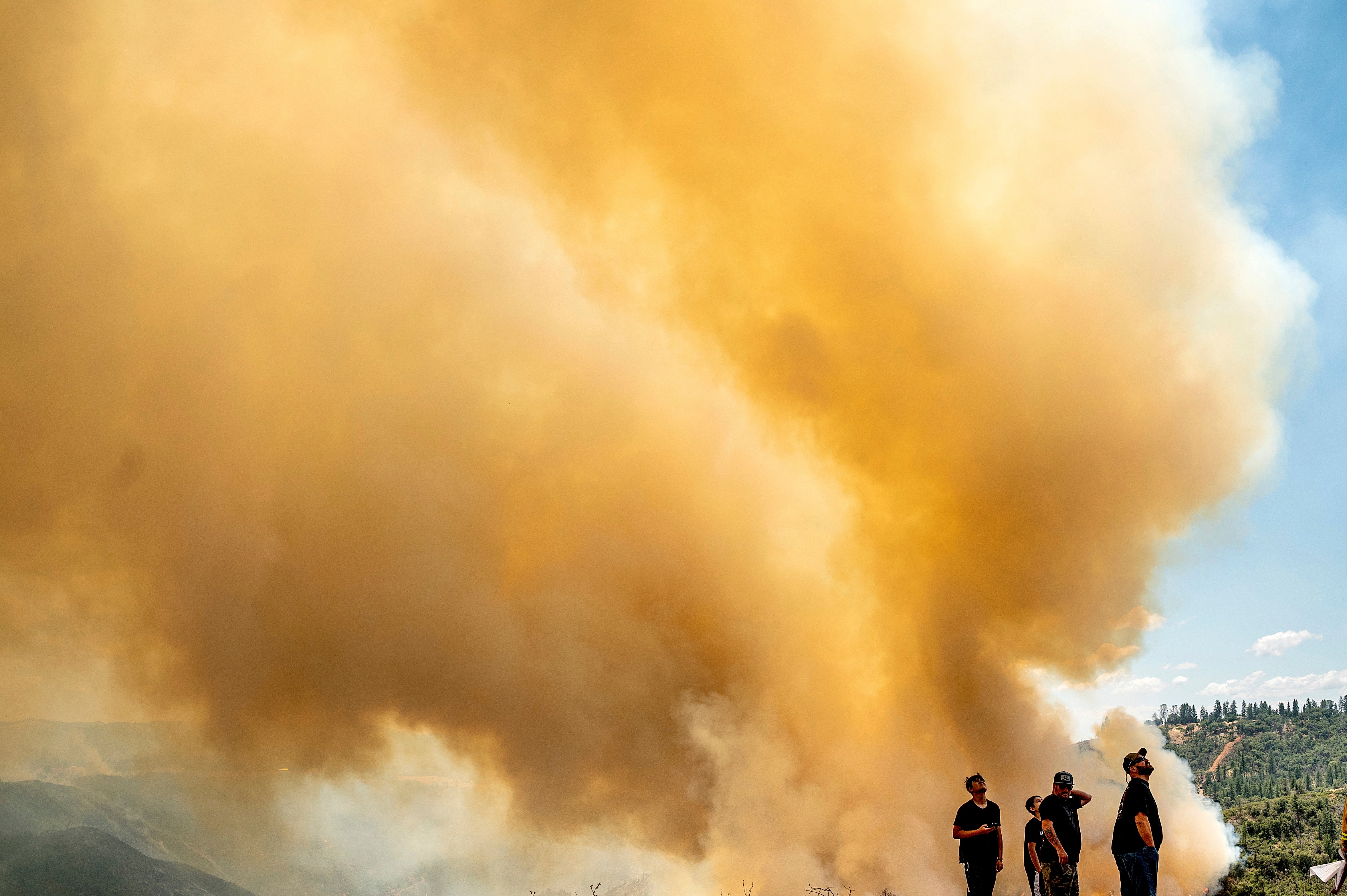 Firefighters Make Headway In California's Electra Fire During Favorable ...