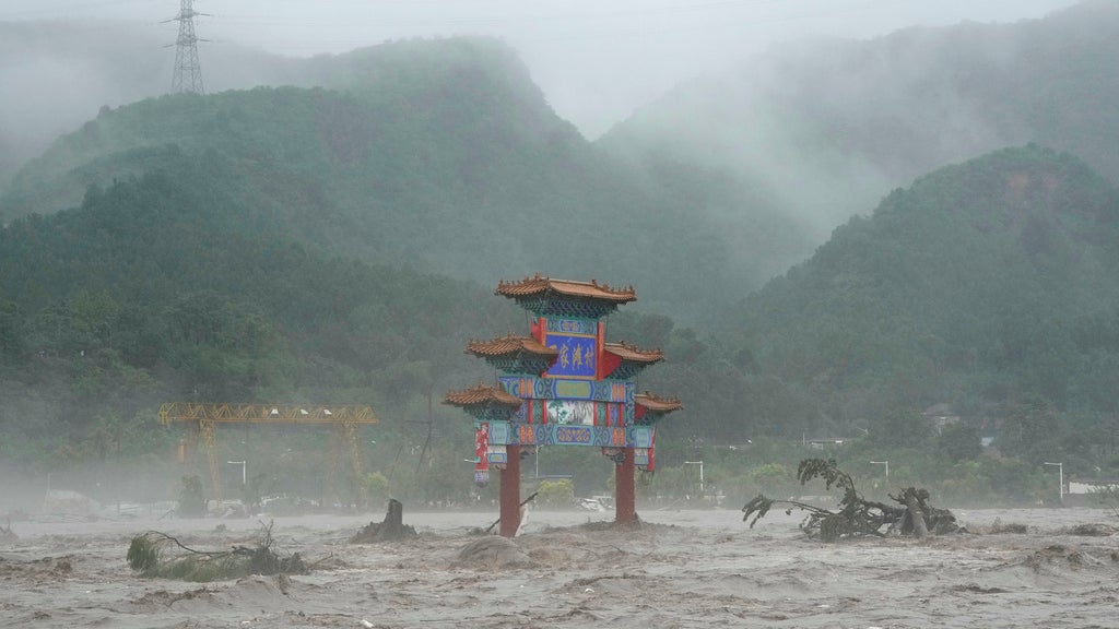 China Sees Record-Breaking Floods Due To Typhoon Typhoon Doksuri ...