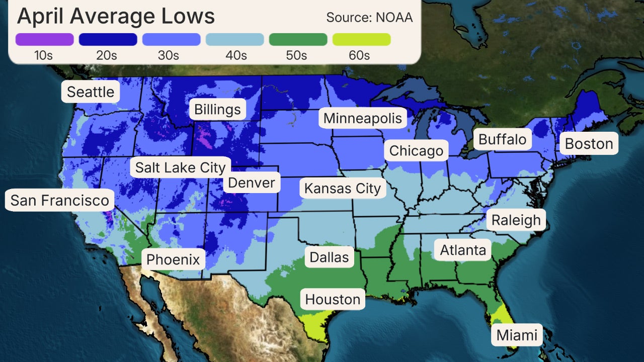 Typical April Weather: Tornadoes, Snow, Temperature Changes And Even ...