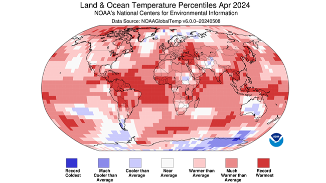 Earth's Warmest April Is 11th Straight Record | Weather.com