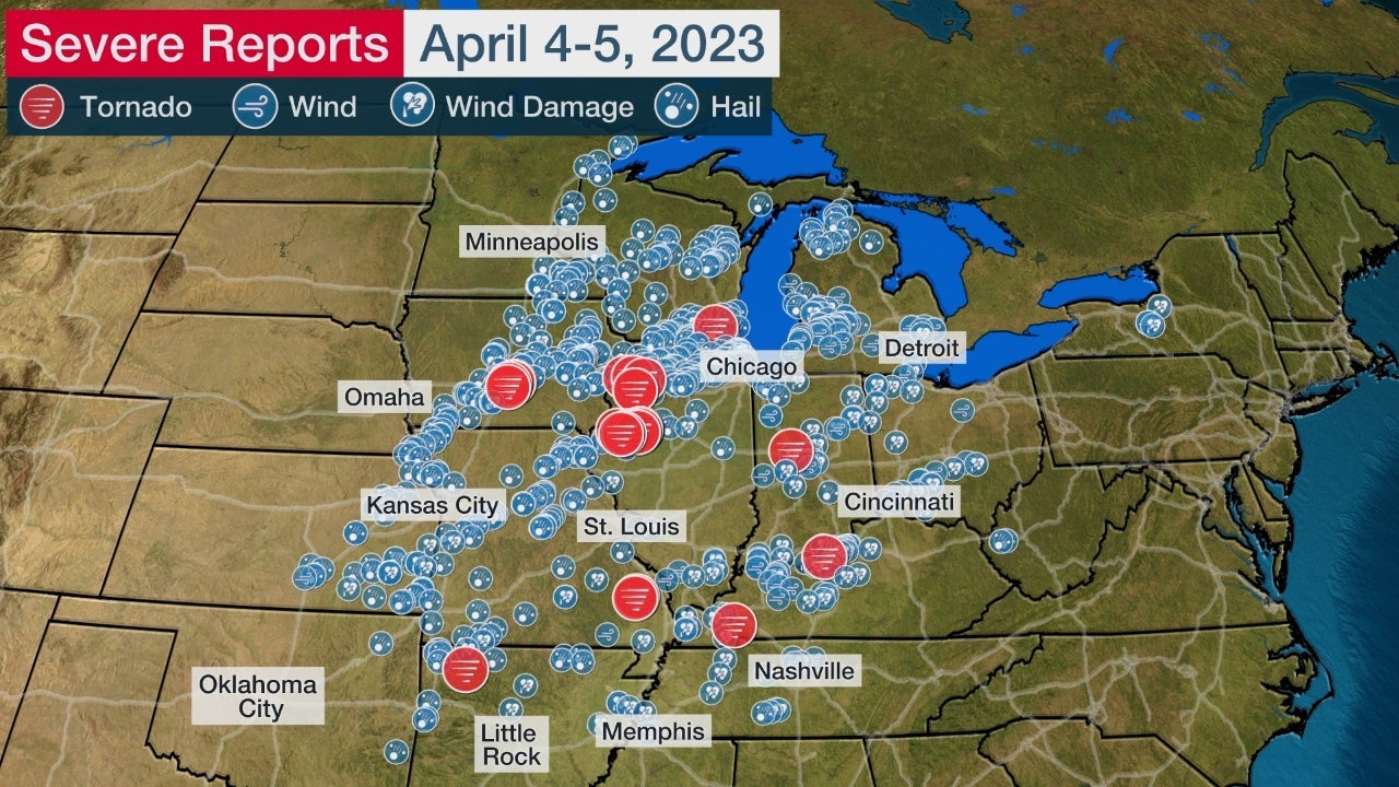 Early April Midwest, Mid-Mississippi Valley Severe Weather Outbreak (RECAP) | Weather Underground