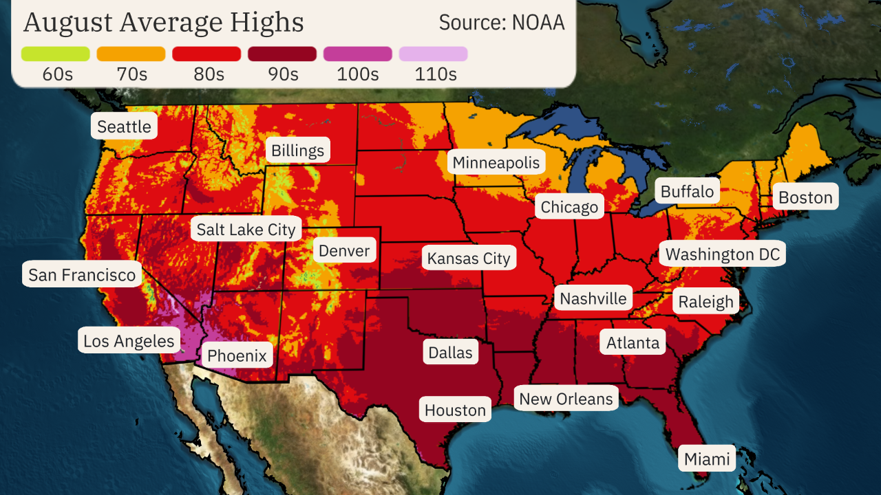August Weather Includes Hurricanes, Temperature Shifts | Weather.com