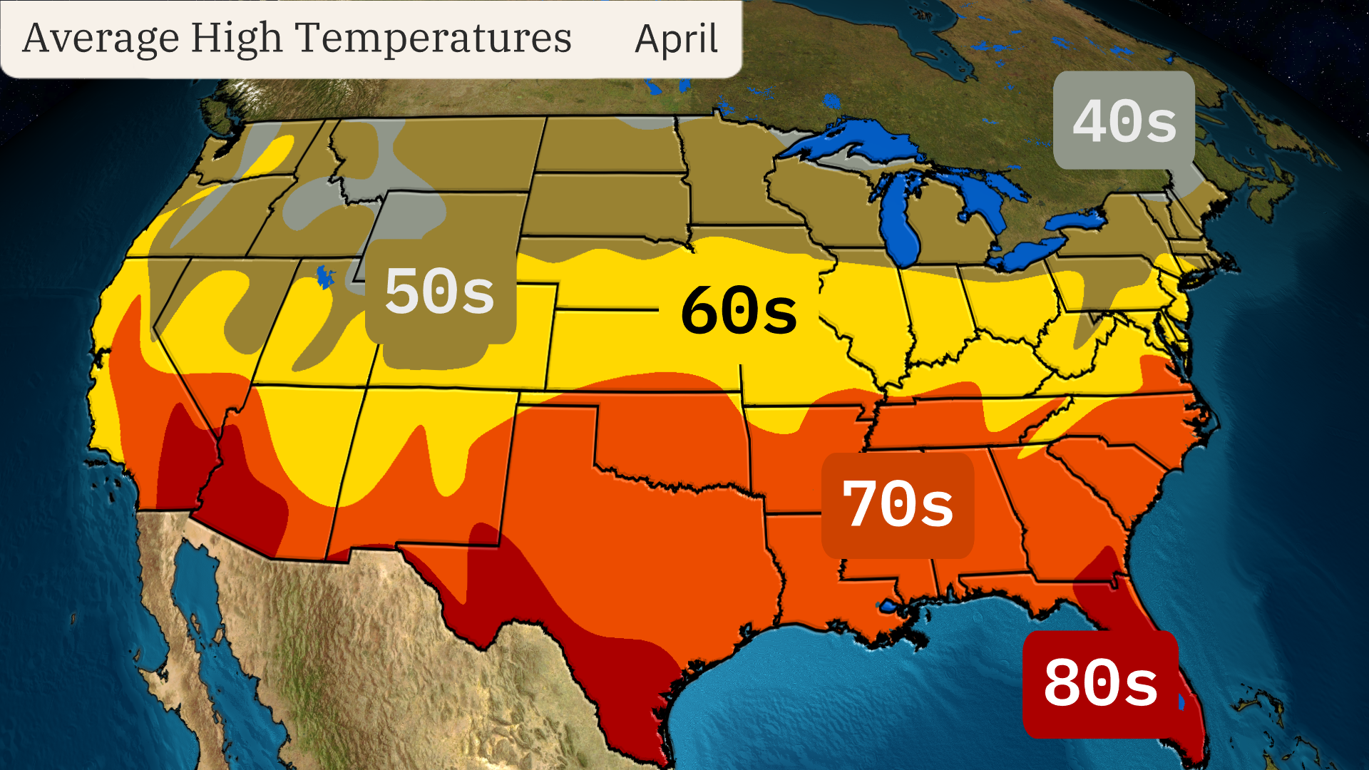 Tornadoes, Snow, Even Tropical Storms: April Can Bring A Bit Of ...